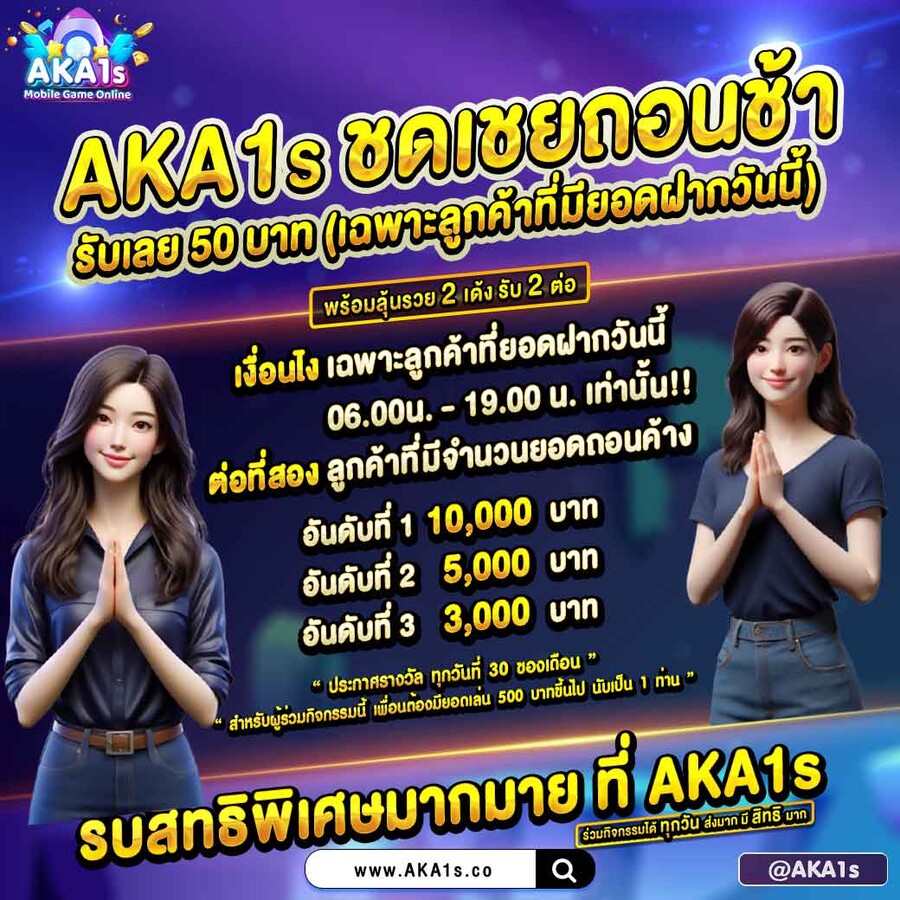 สล็อตแตกง่าย AKA1s